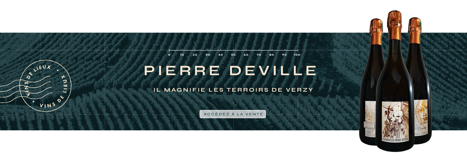 Champagne Pierre Deville, il magnifie les terroirs de Verzy